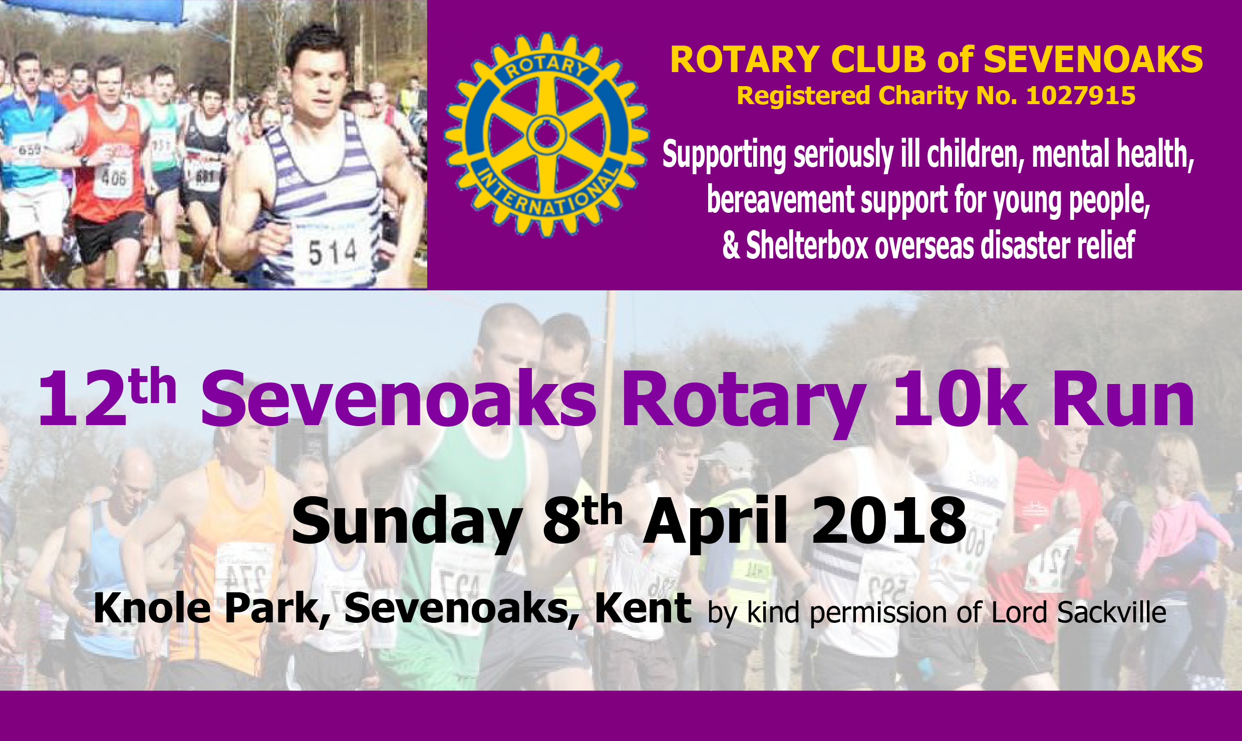 Are you ready for the 12th annual Sevenoaks Rotary Club’s 10K run ...
