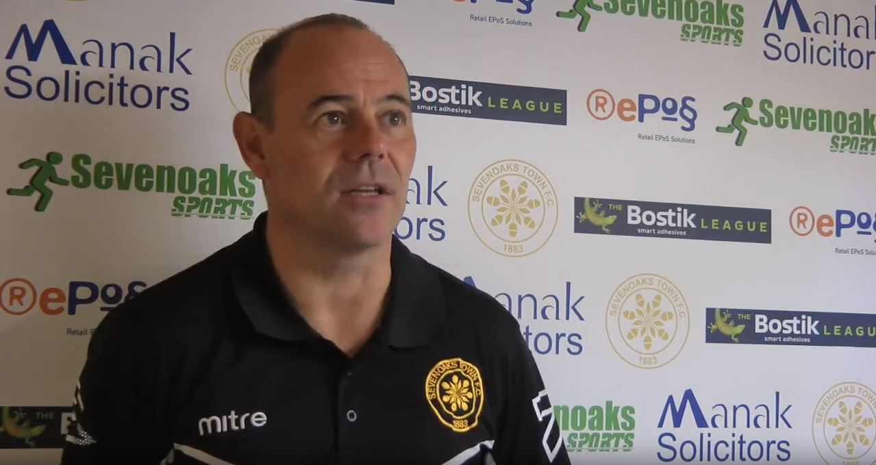 Micky Collins gives a post-match interview | Local Sports News