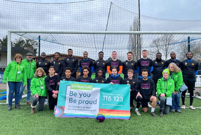 Sevenoaks Town play their part with Football v Homephobia and the ...