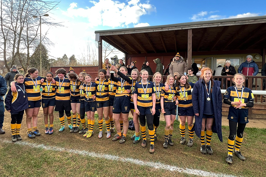 Sevenoaks Rugby Club U14 girls are Kent Cup winners for second year ...