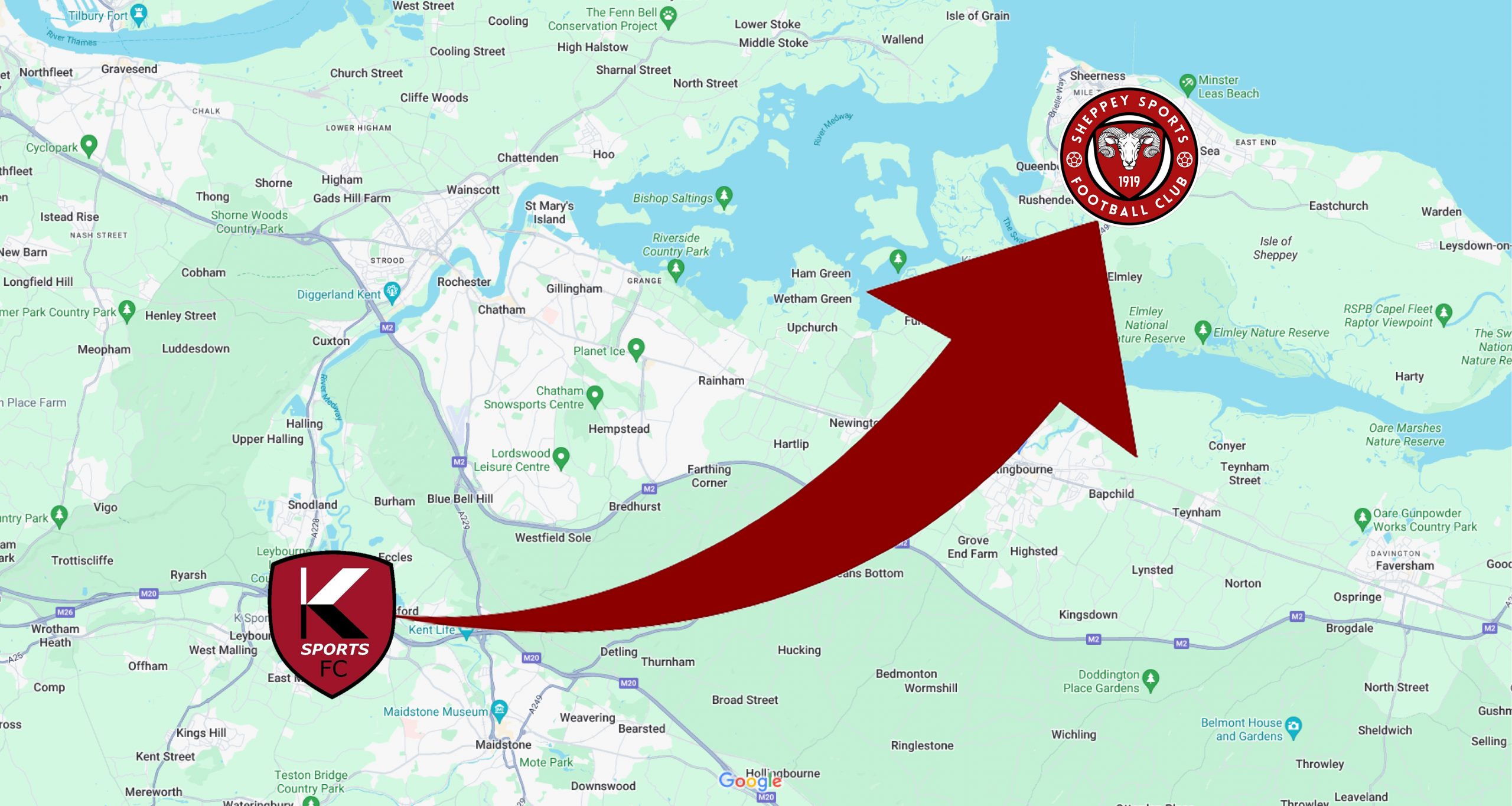 K Sports FC to relocate after 105 year stay at Cobdown Sports & Social ...